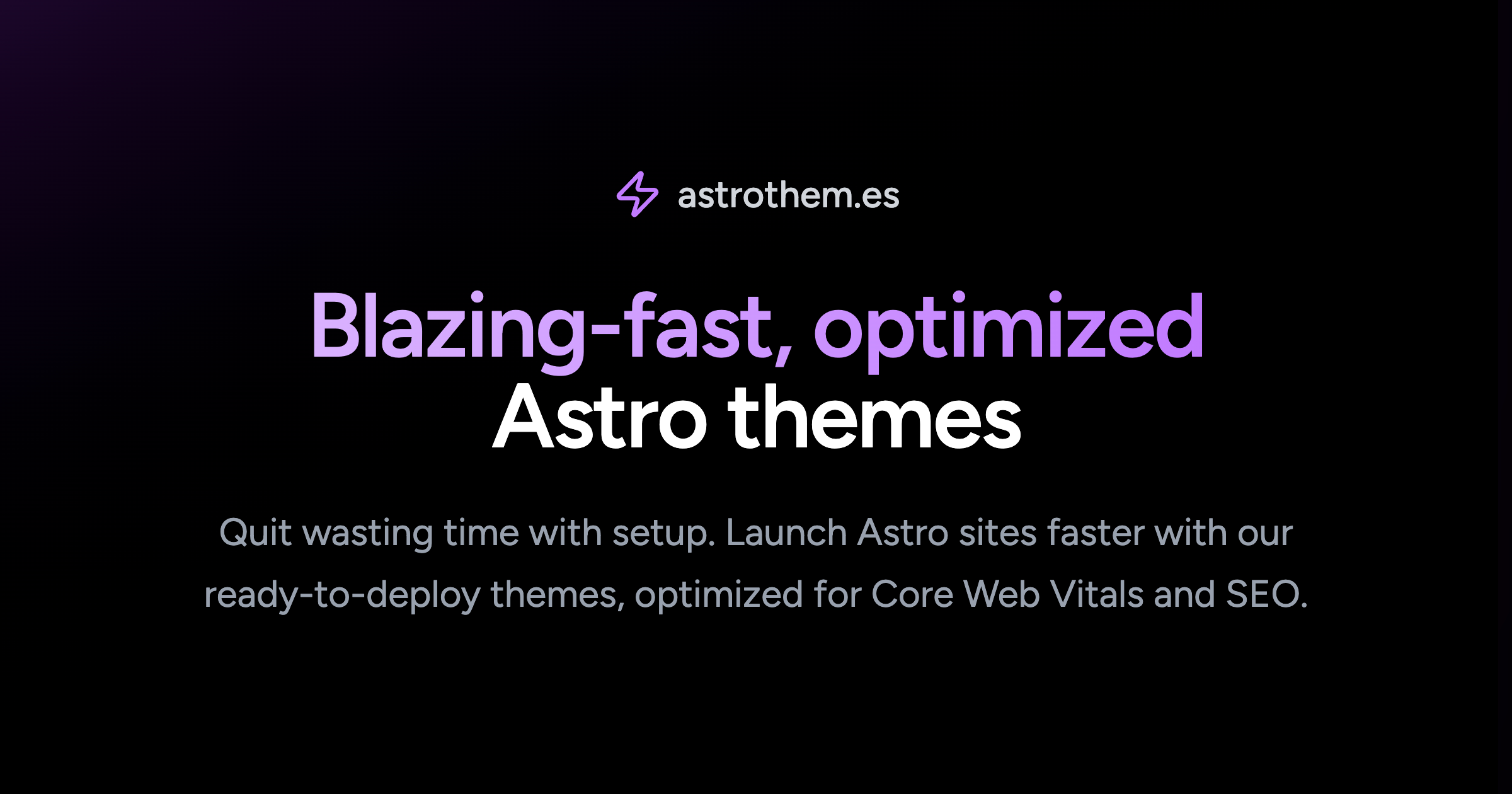 Premium Astro Themes | astrothem.es